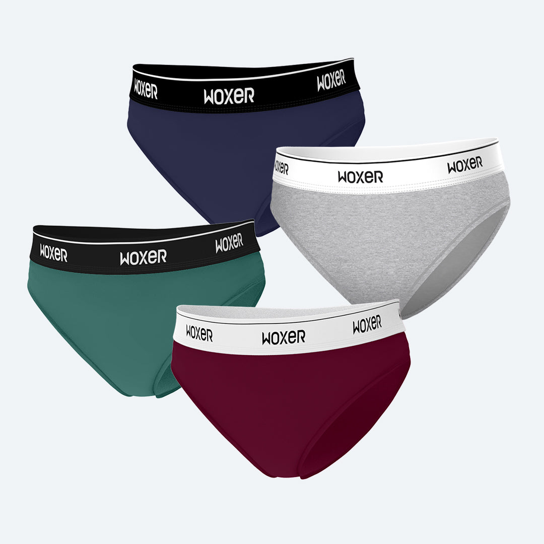 Bikini Favorite VIP 4-Pack | Women's Boxer's & Boy Shorts | Woxer