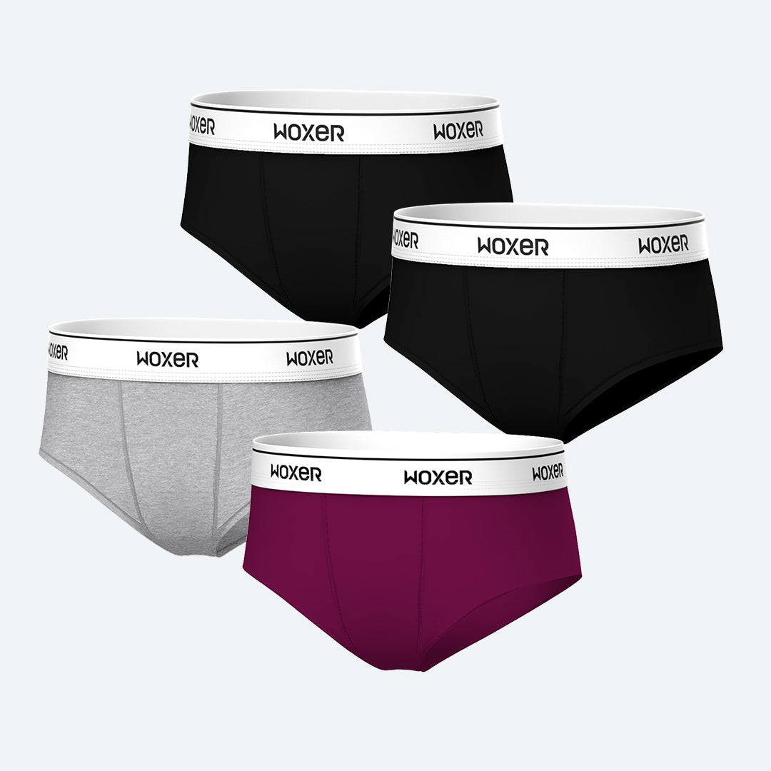 Classic Rise Up 4-Pack | Women's Boxer's & Boy Shorts | Woxer
