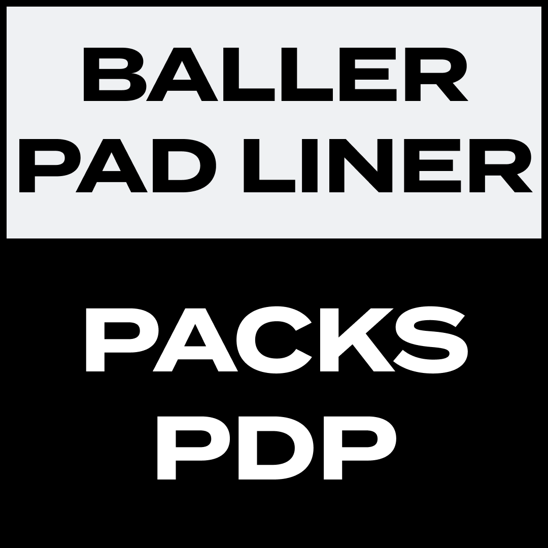Baller 5" Pad Liner Pack Merchandise