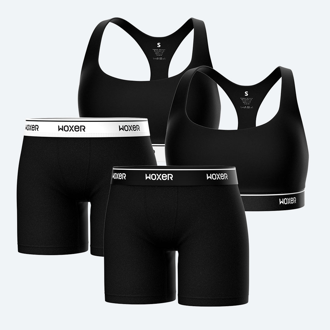 Baller & Boss 2.0 Unbound 4-Pack Boxer Briefs for Women | Woxer