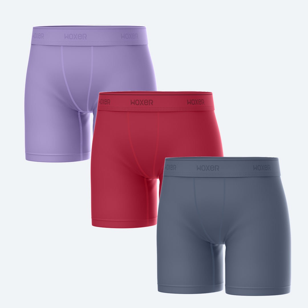 Baller High Waisted Velocity 3-Pack | Women's Boxers & Boy Shorts | Woxer