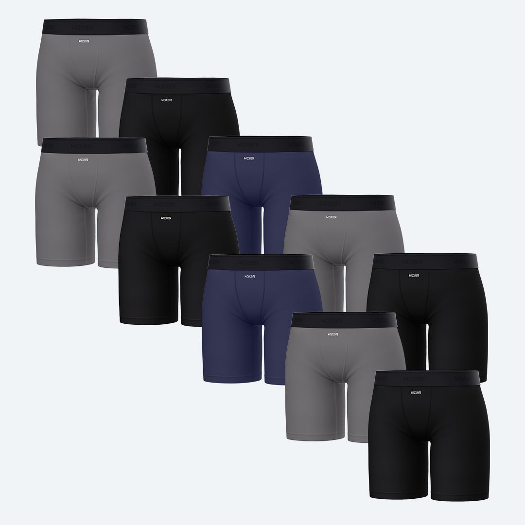 Biker Flex 10-Pack / Athletic Underwear / Women's Boxers / Woxer