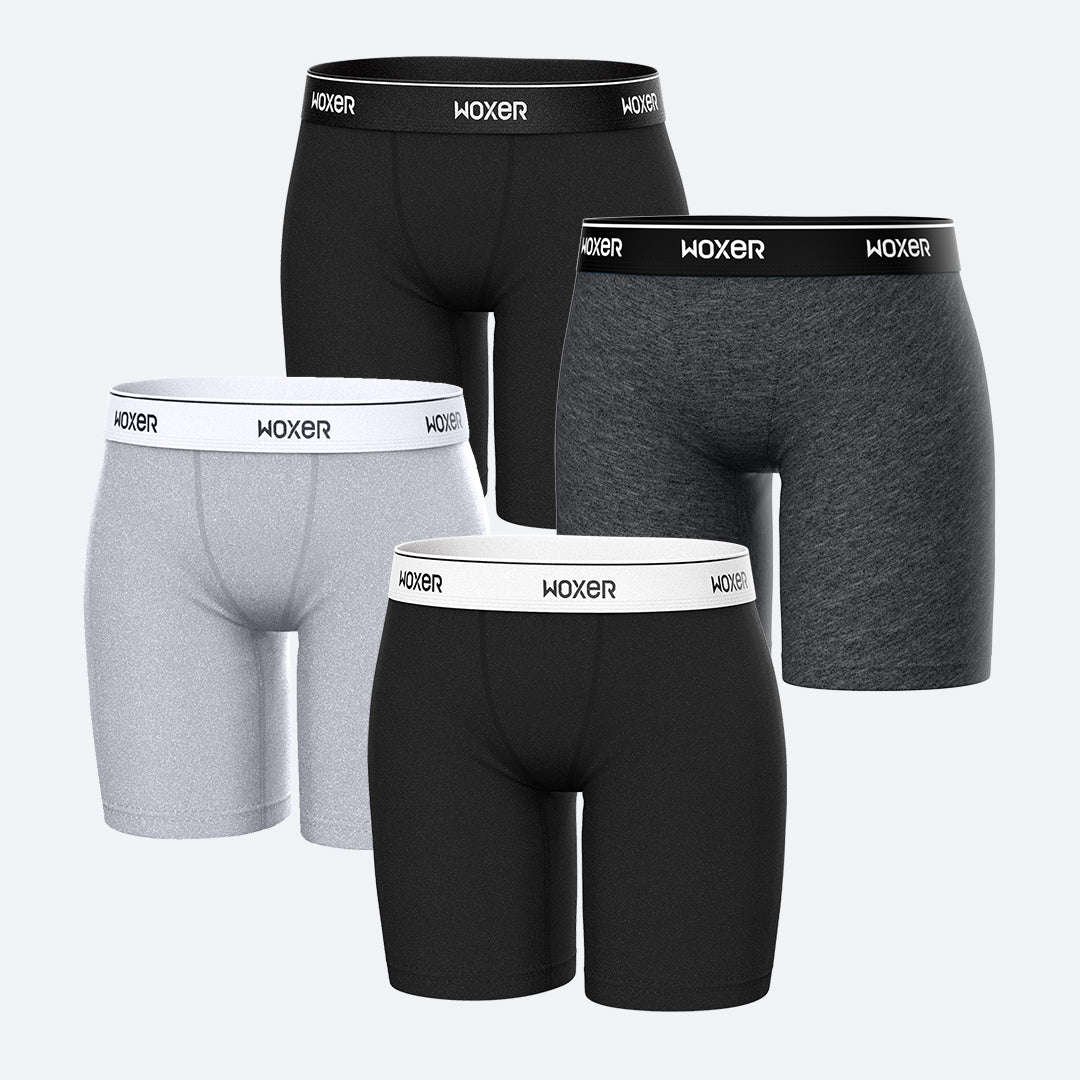 Biker Cloudnine 4-Pack | Women's Boxer's & Boy Shorts | Woxer
