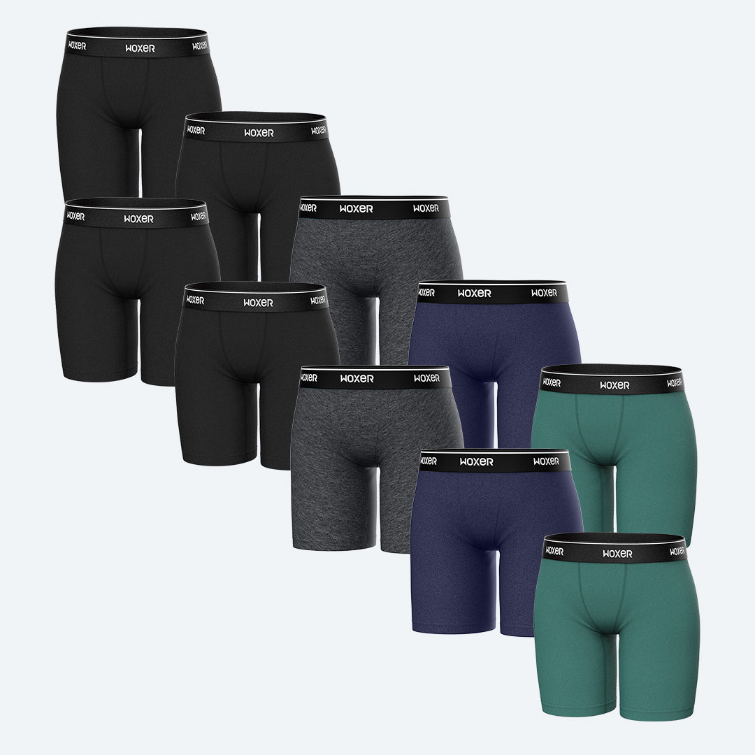 Biker Ignite 10-Pack | Women's Boxer's & Boy Shorts | Woxer