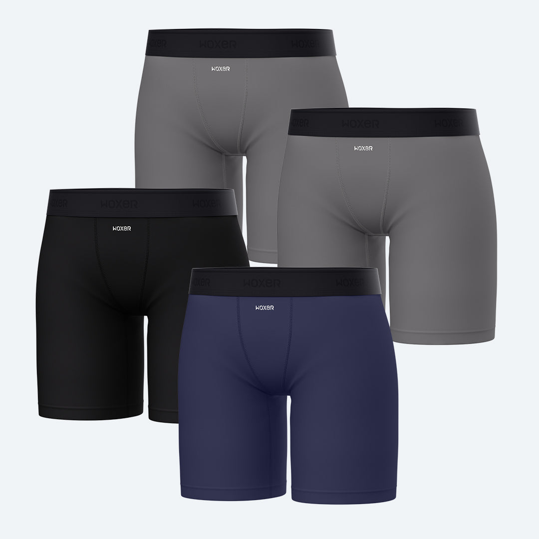 Biker Flex 4-Pack / Athletic Underwear / Women's Boxers / Woxer