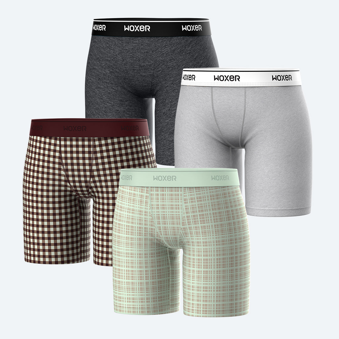 Biker Statement 4-Pack | Women's Boxers & Boy Shorts | Woxer