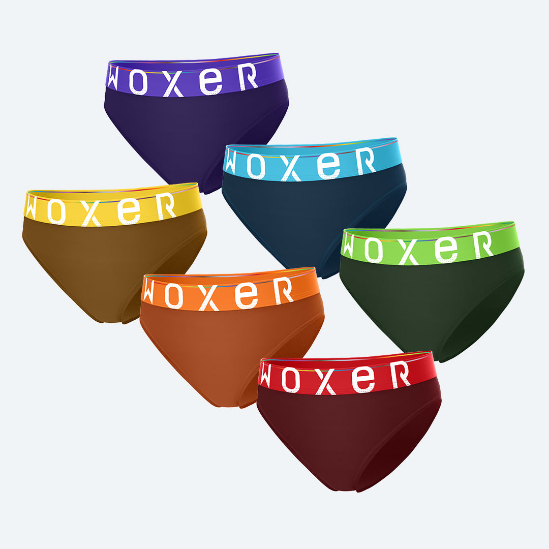 Bikini Vibing 6-Pack | Women's Boxer's & Boy Shorts | Woxer