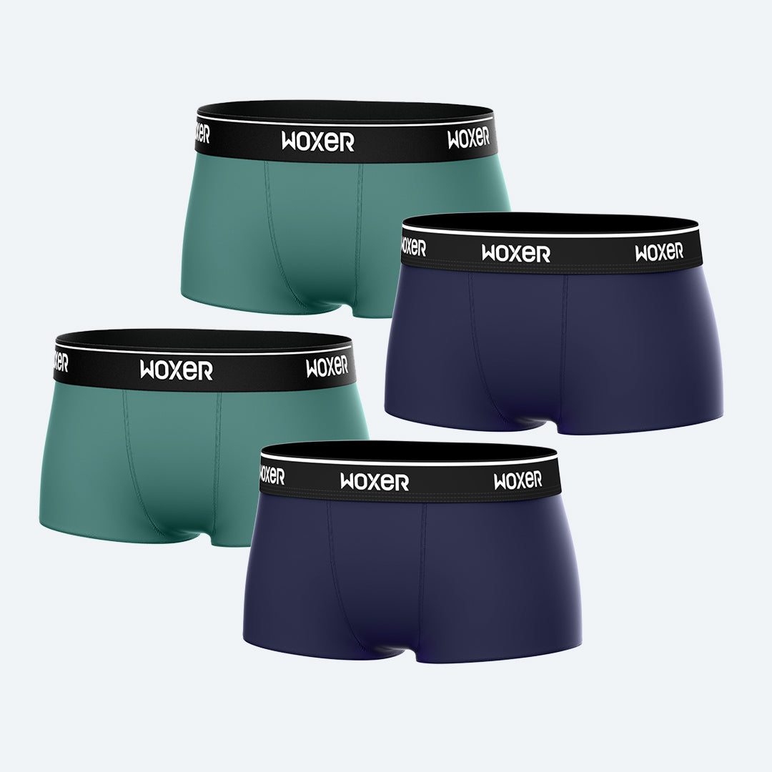Bold Haven 4-Pack | Women's Boxer's & Boy Shorts | Woxer