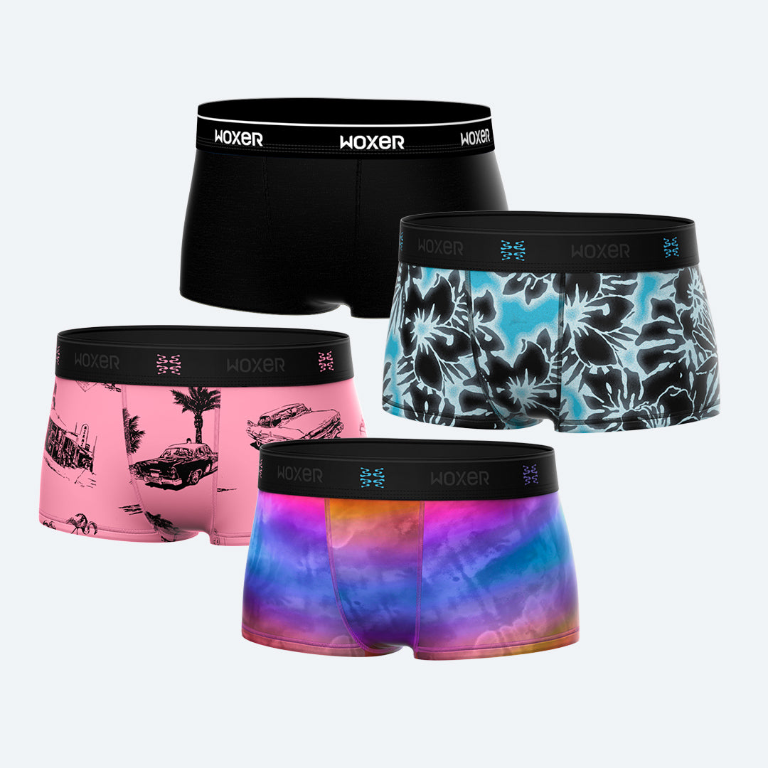 Bold Heat Index 4-Pack | Women's Boxer's & Boy Shorts | Woxer