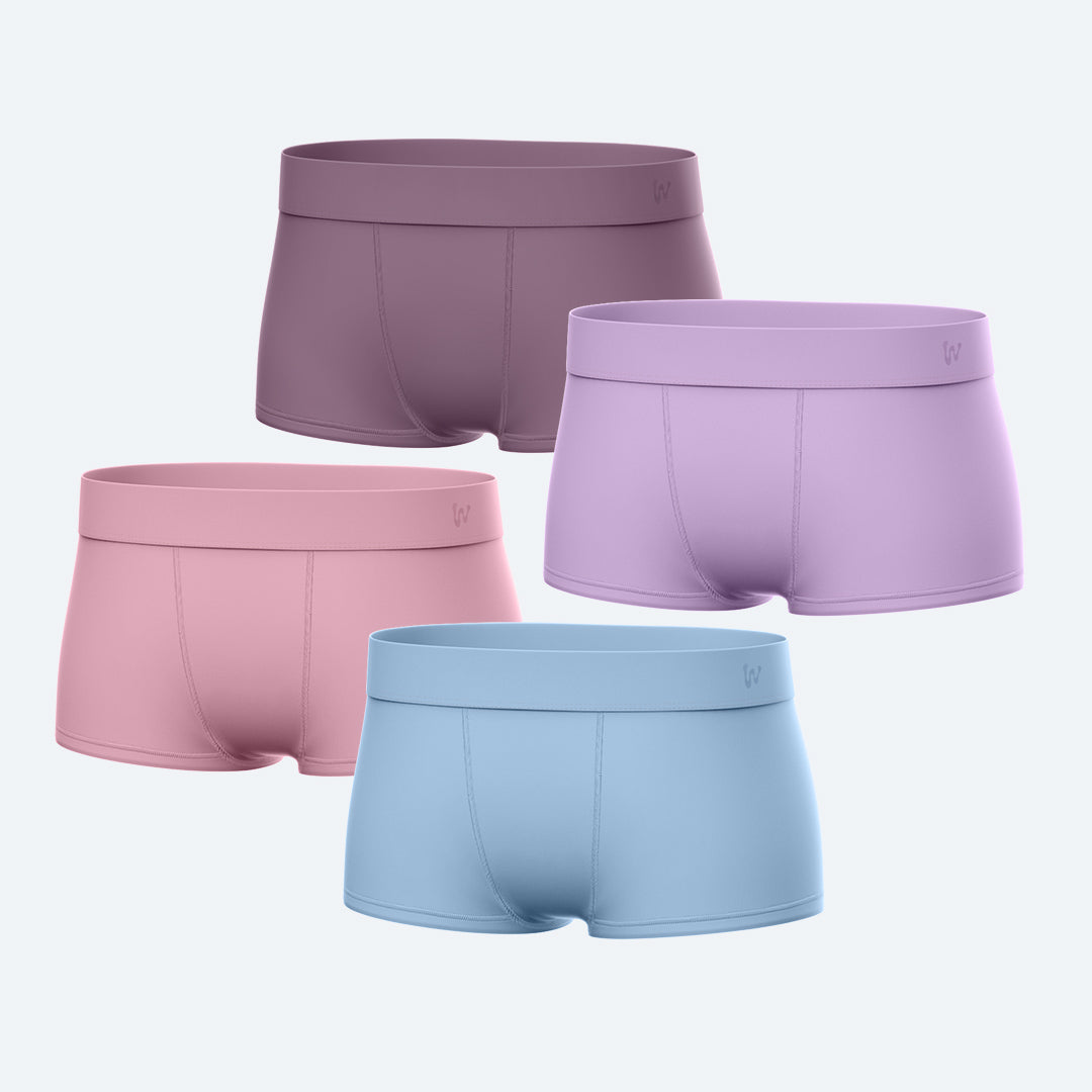 Bold Luxe Spring 4-Pack | Women's Boxer's & Boy Shorts | Woxer
