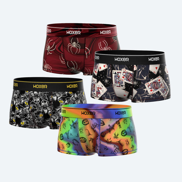 Bold Veil 4-Pack | Women's Boxers & Boy Shorts | Woxer