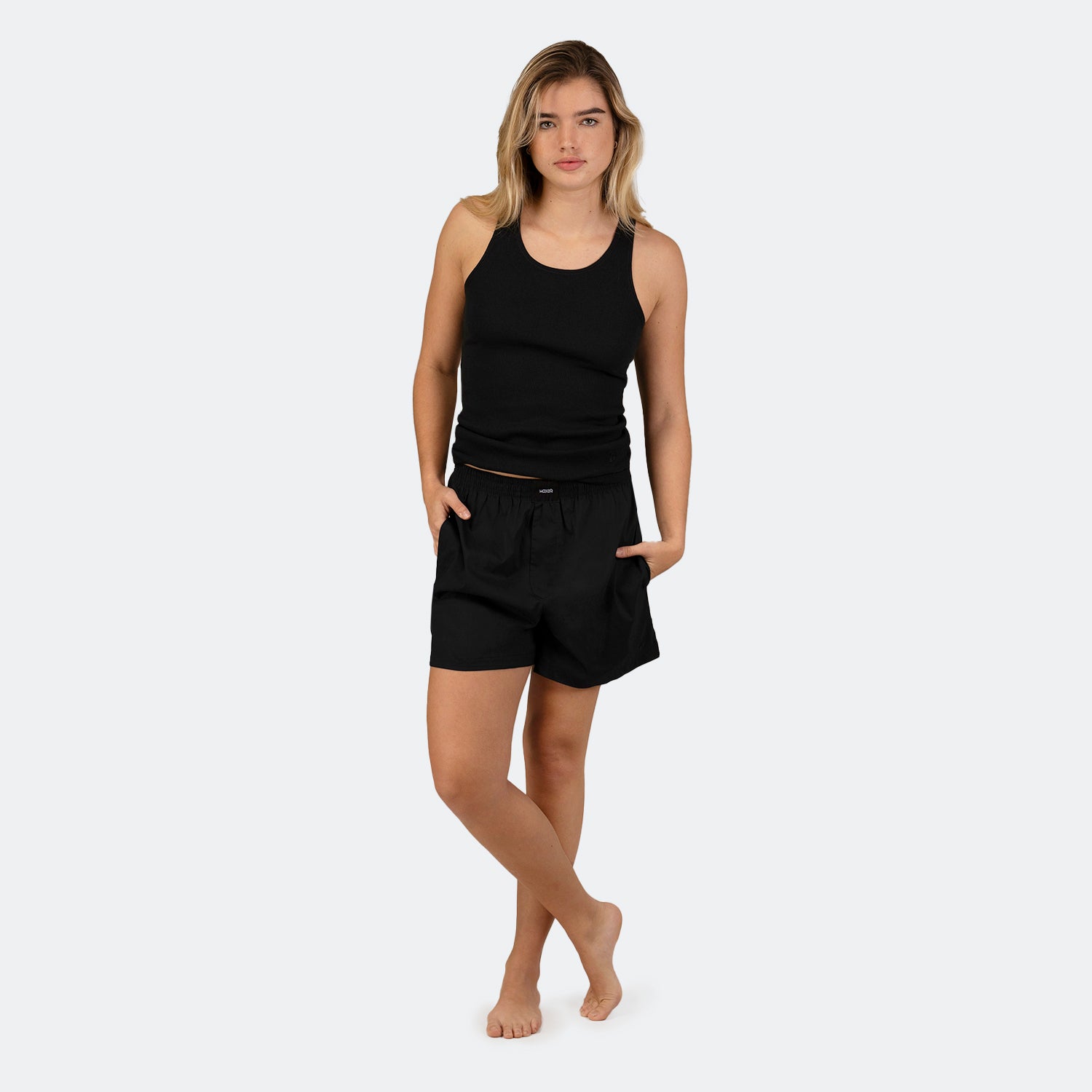 Women's Boxer Shorts Black | Woxer