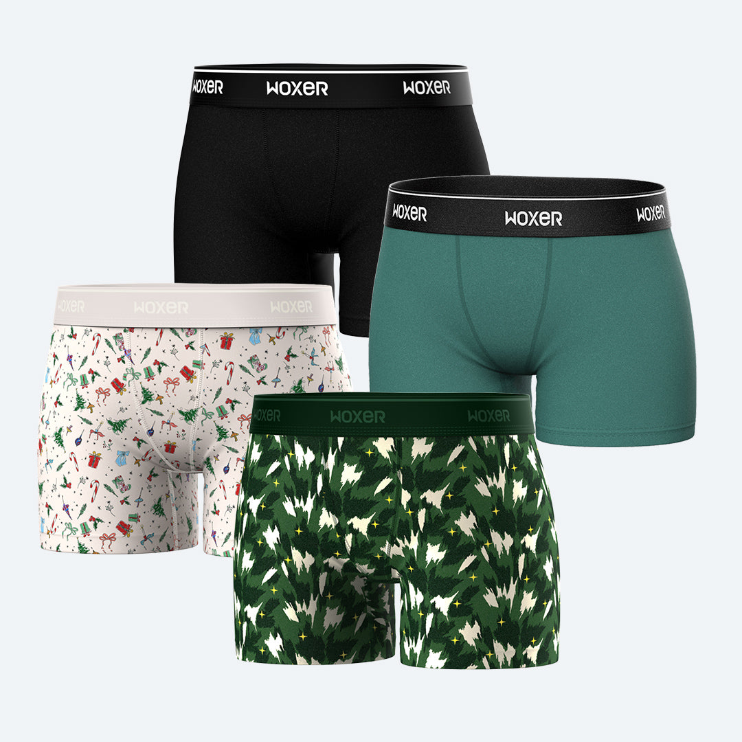 Star Fairy Lights 4-Pack | Women's Boxer's & Boy Shorts | Woxer