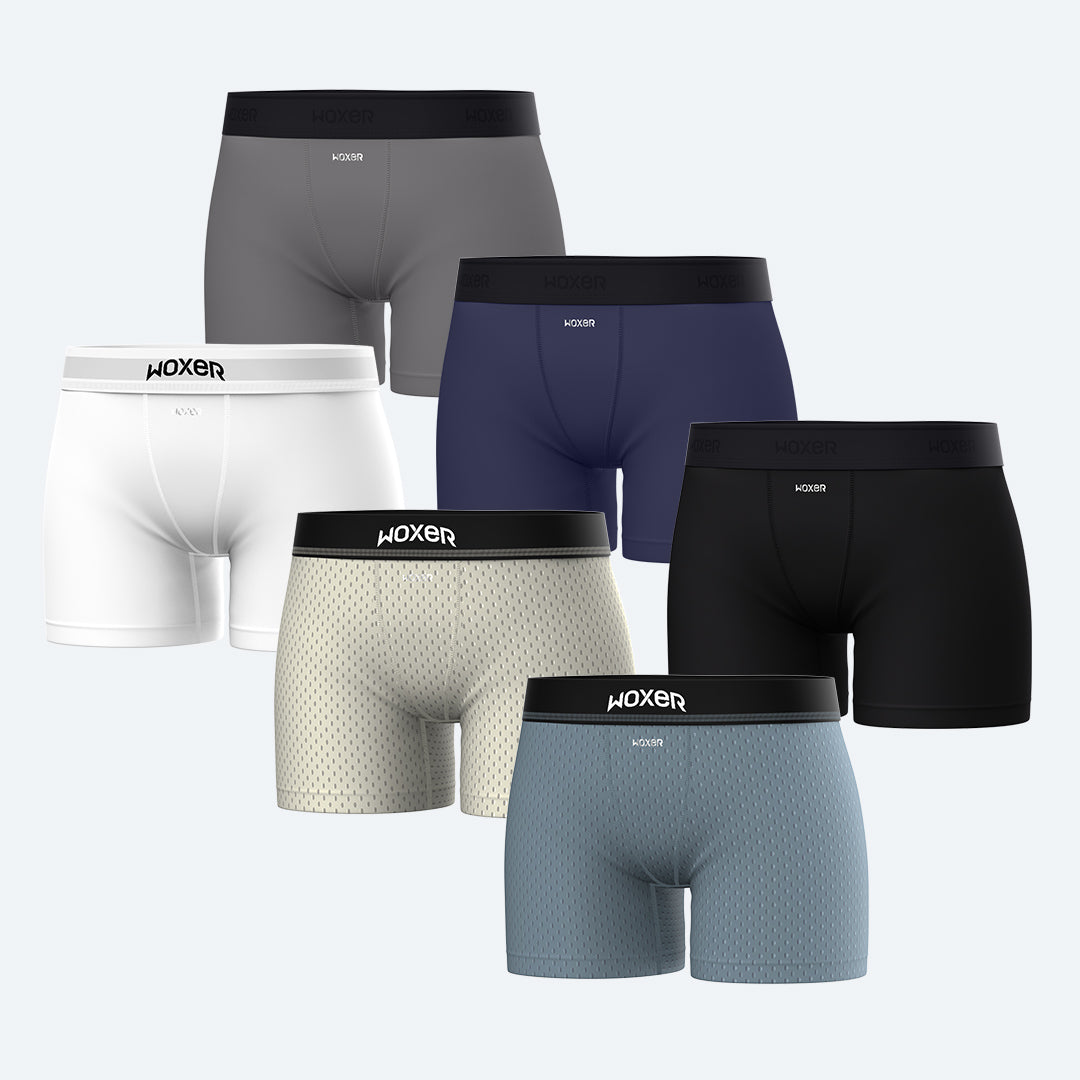 Star Flex 6-Pack / Athletic Underwear / Women's Boxers / Woxer
