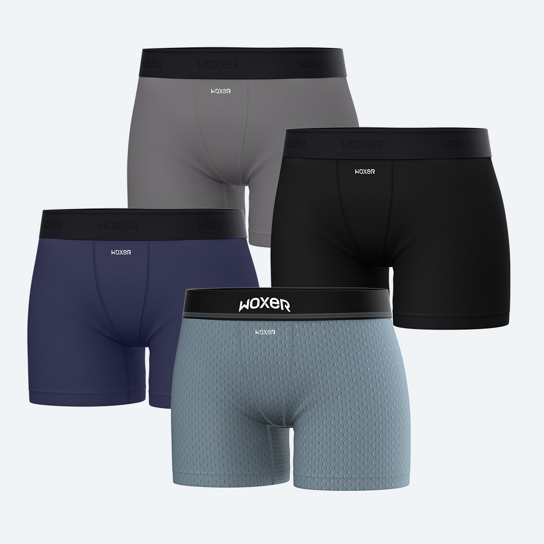 Star Flex 4-Pack / Athletic Underwear / Women's Boxers / Woxer