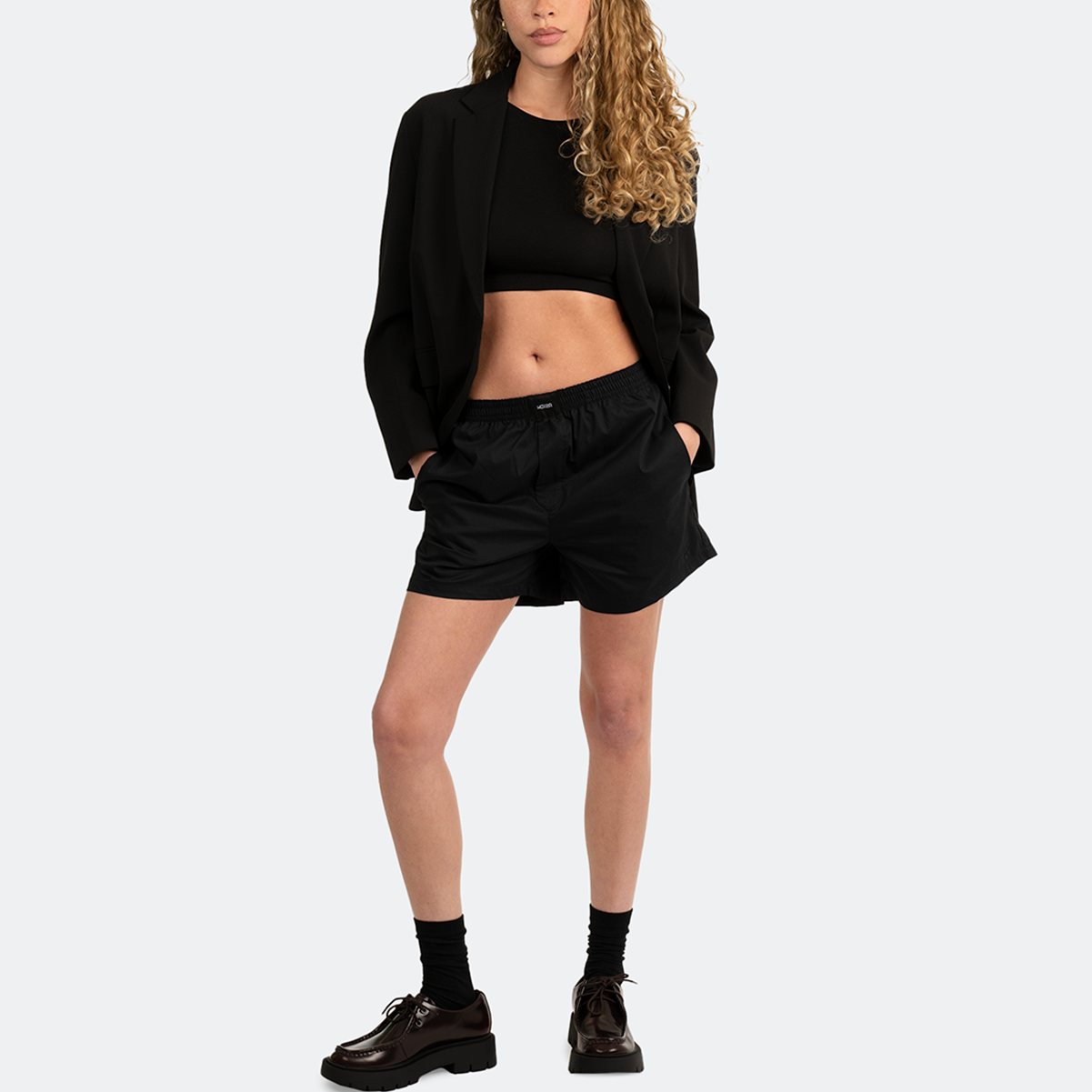 Women's Boxer Shorts Black | Woxer