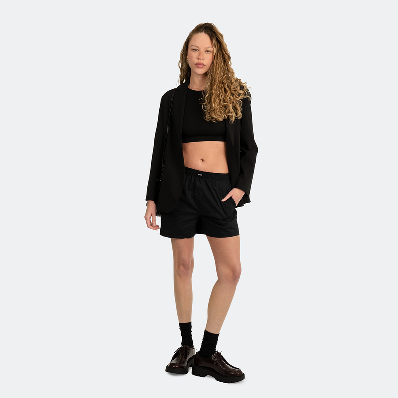 Women's Boxer Shorts Black | Woxer