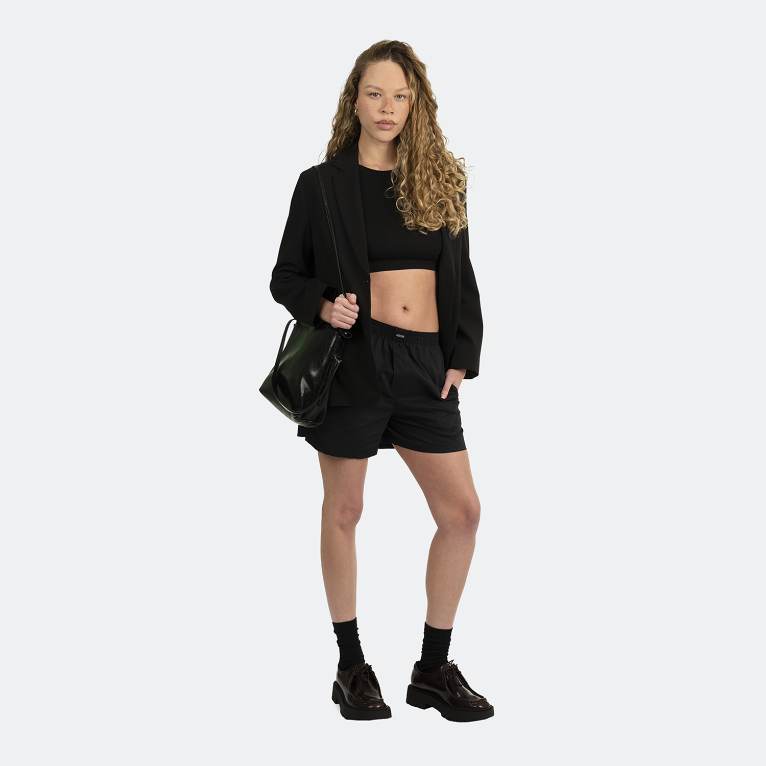 Women's Boxer Shorts Black | Woxer