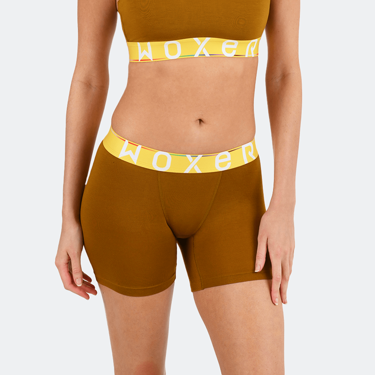 Baller Yellow | Women's Boxer's & Boy Shorts | Woxer