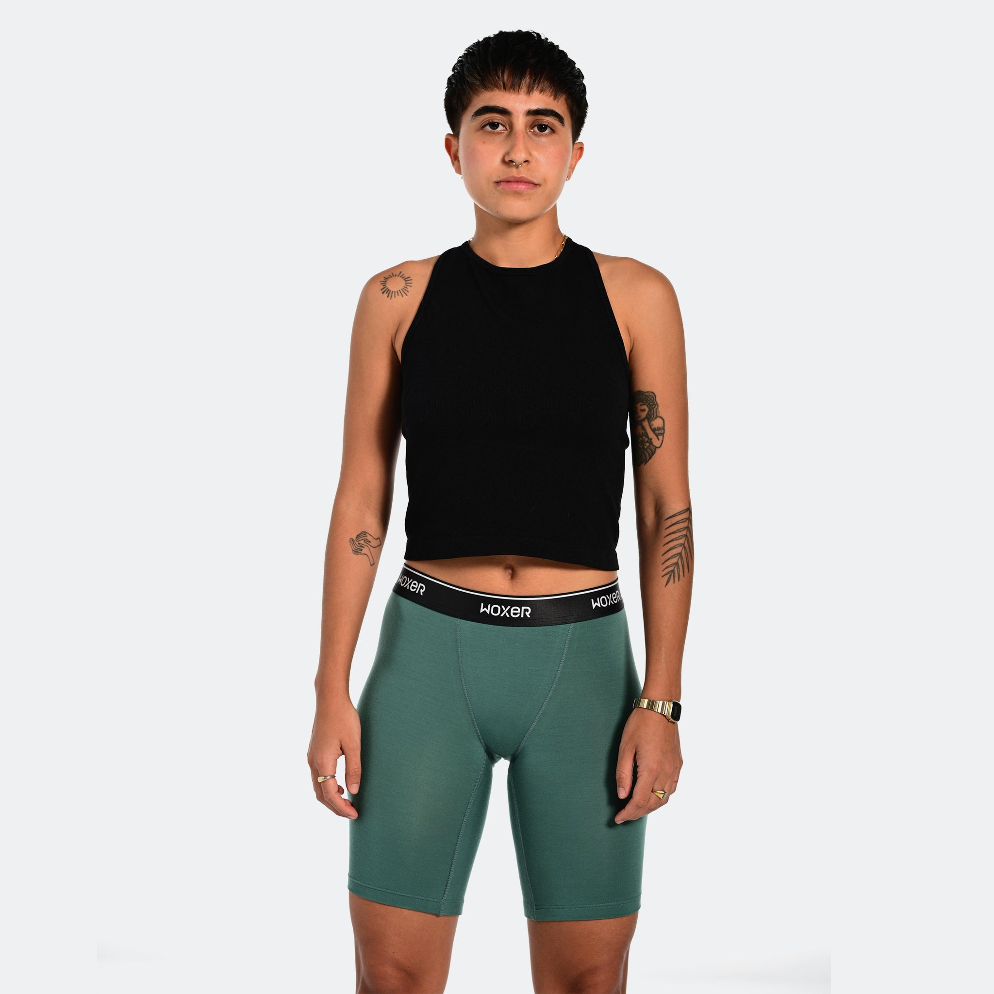 Biker Jade | Women's Boxer's & Boy Shorts | Woxer
